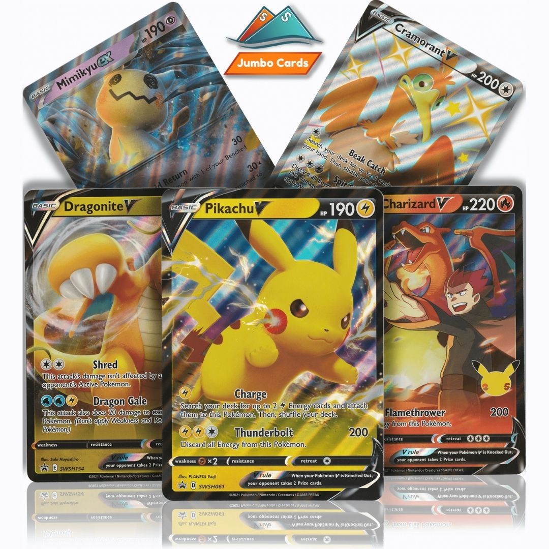 5 Jumbo Card Mystery Pack – Shuffle Shark LLC